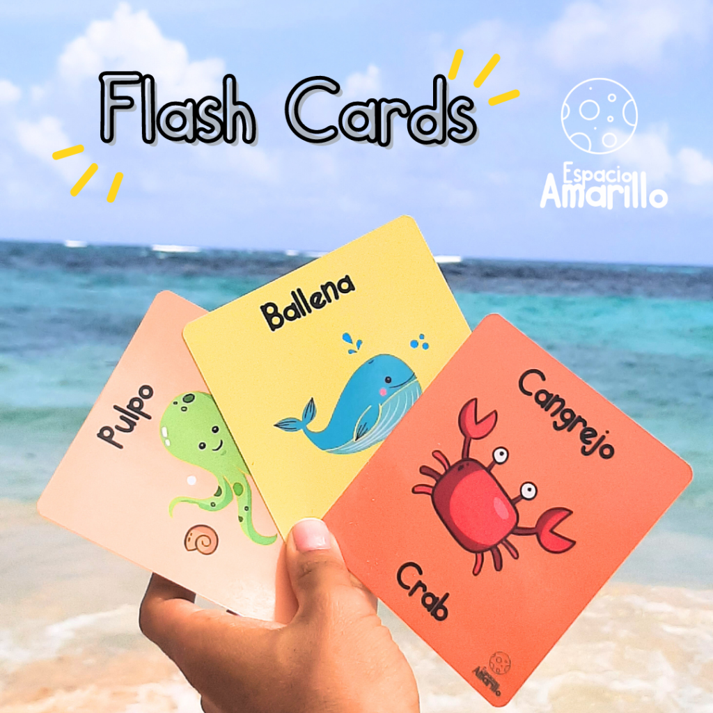Flash Cards Animales – Espacio Amarillo