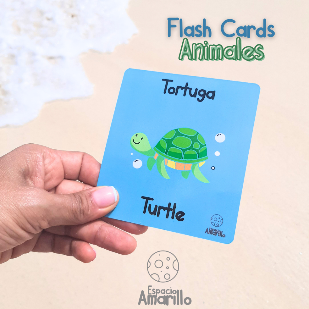 Flash Cards Animales – Espacio Amarillo