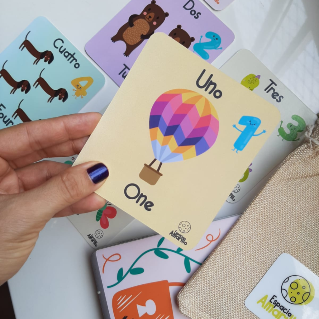 Flash Cards Números – Espacio Amarillo