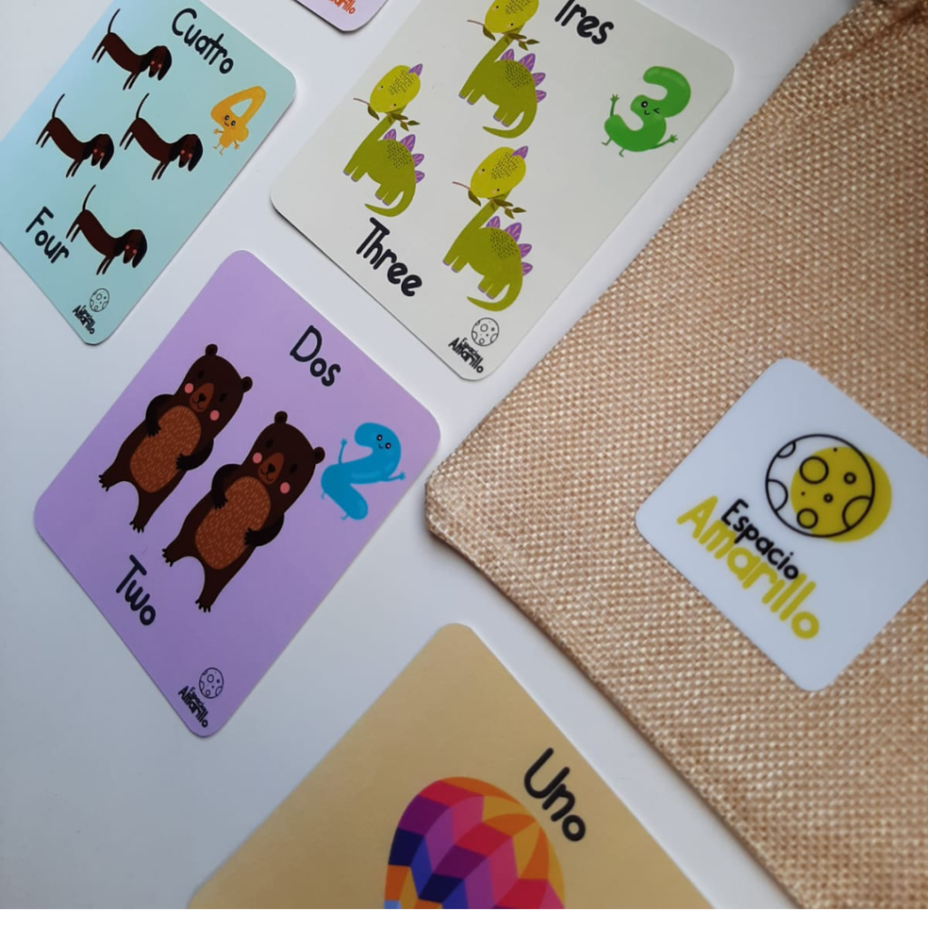 Flash Cards Números – Espacio Amarillo