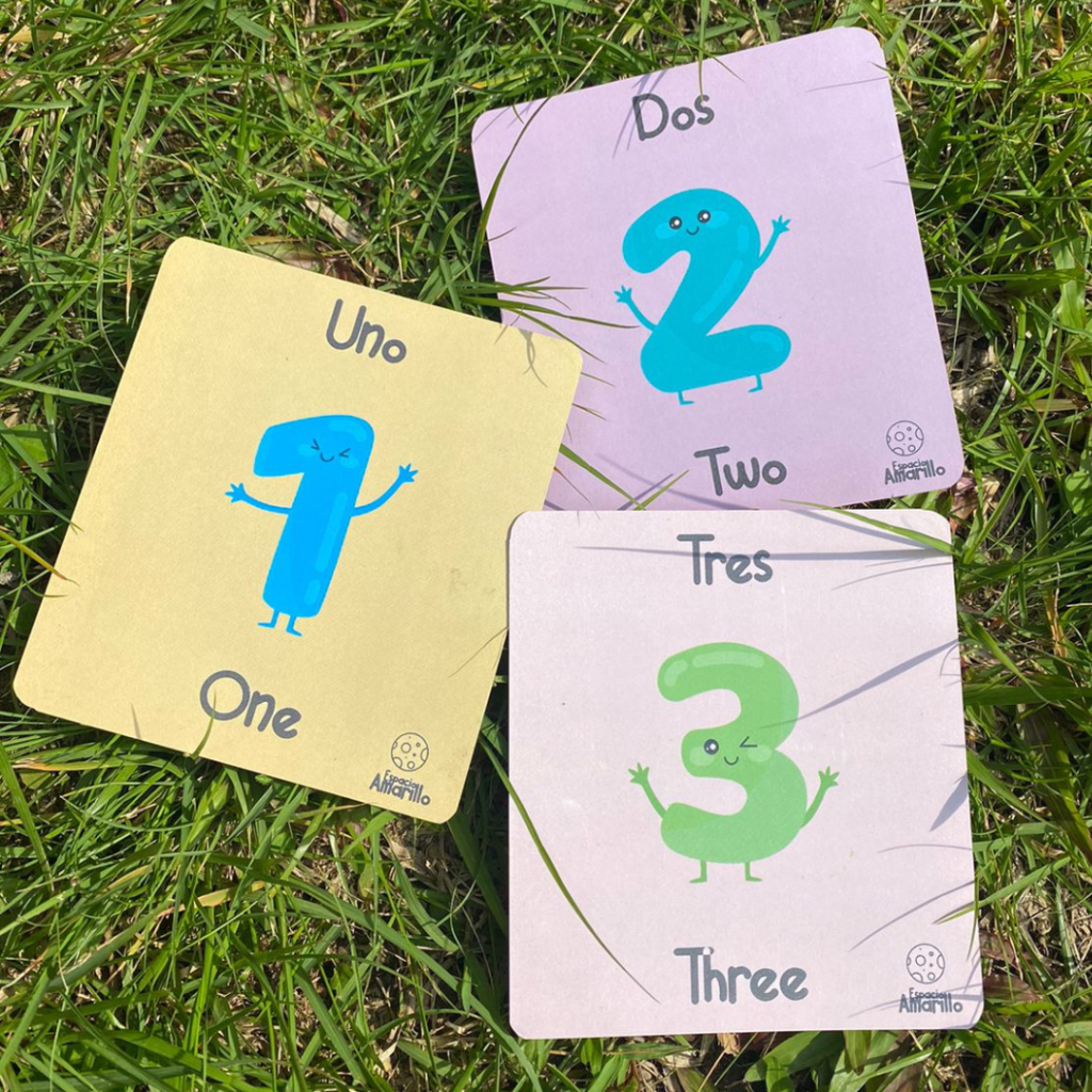 Flash Cards Números – Espacio Amarillo