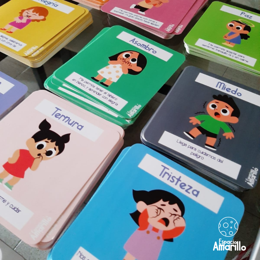 Flash Cards Mis Emociones – Espacio Amarillo