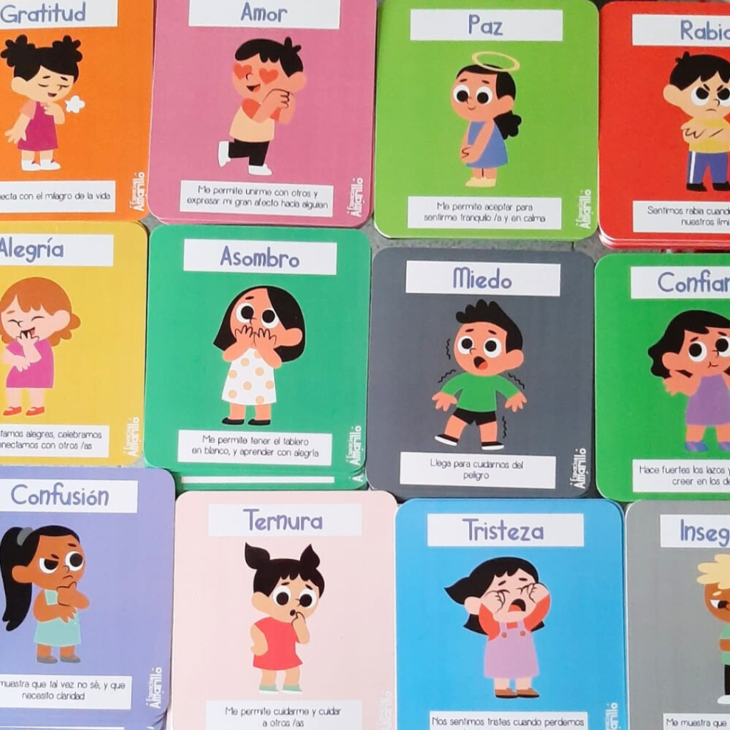 Flash Cards Mis Emociones – Espacio Amarillo